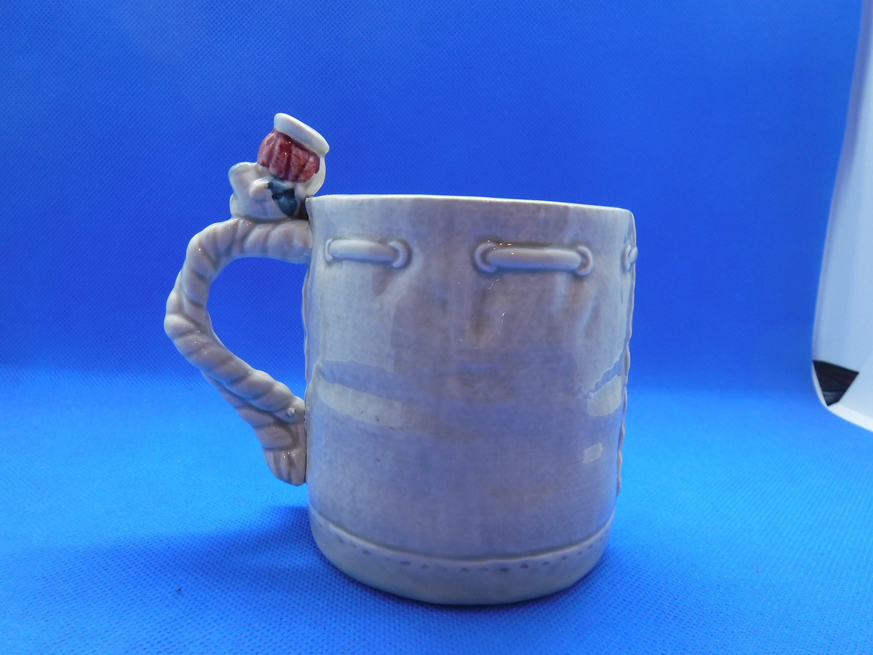 Enesco 1977 Raggedy Andy Rope Handle Ship Themed Mug - Etsy