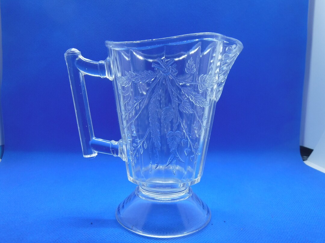 Bryce Bros EAPG Wheat and Barley Clear Antique Glass Creamer (GR) - Etsy