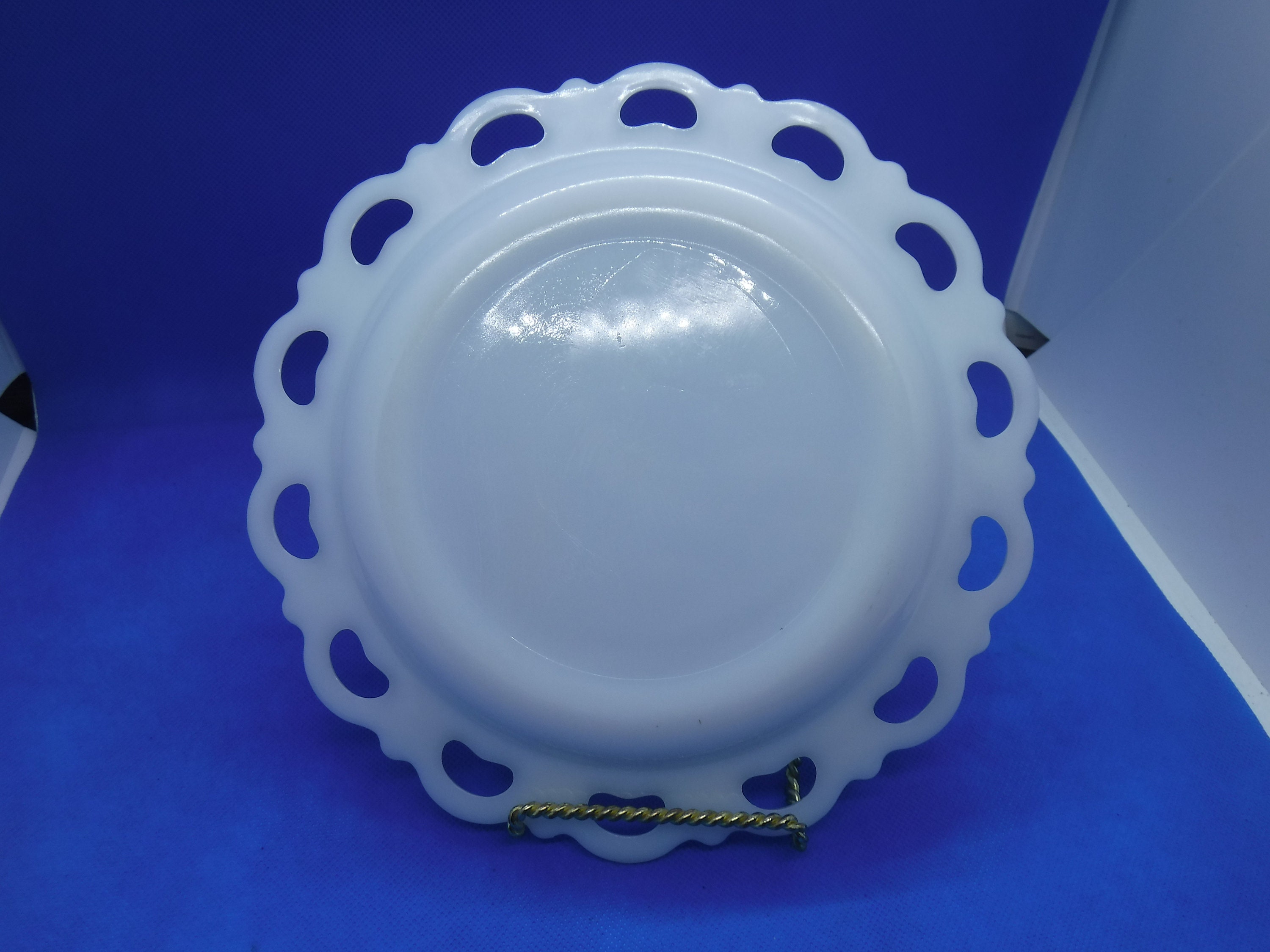 Anchor Hocking Old Colony Lace Edge Plate - Vintage Charm for Your ...