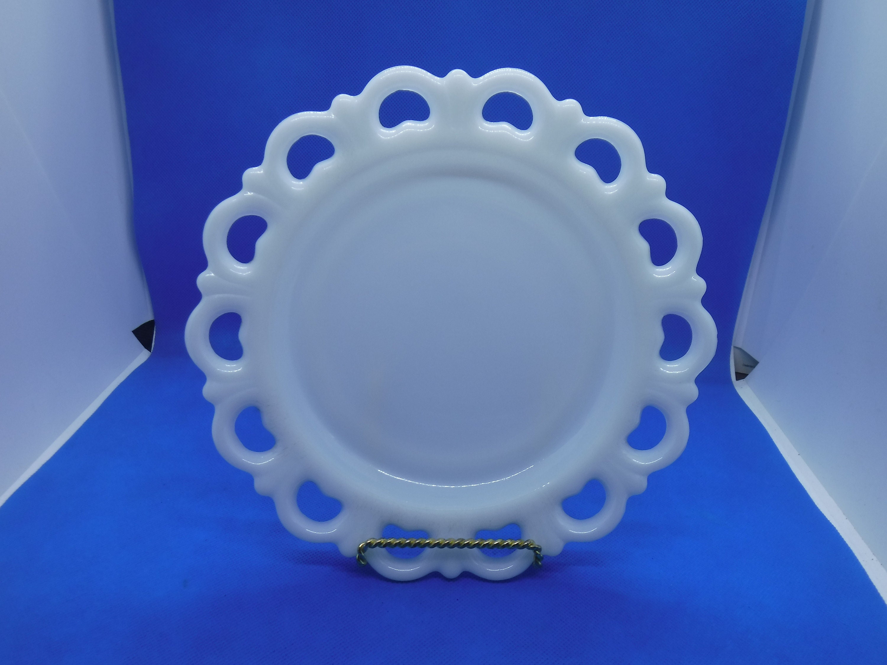 Anchor Hocking Old Colony Lace Edge Plate - Vintage Charm for Your ...