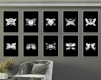 Rorschach Inkblot Test - Etsy