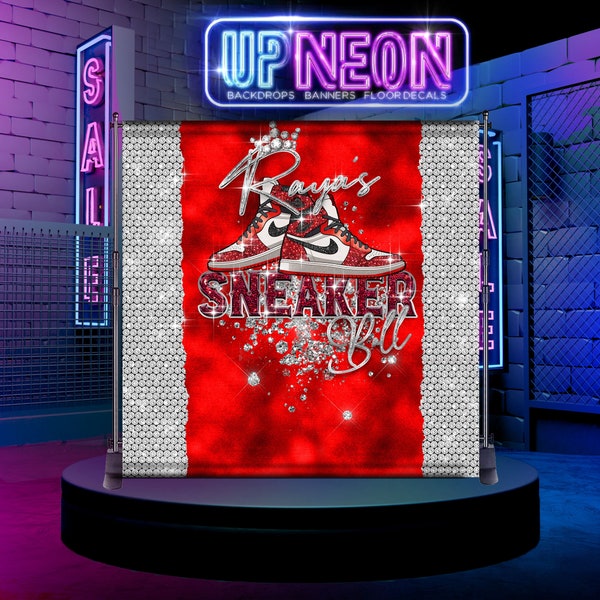 Sneaker Gala Backdrops - Etsy