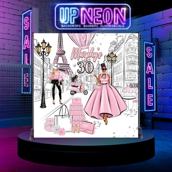 French Backdrop - Etsy