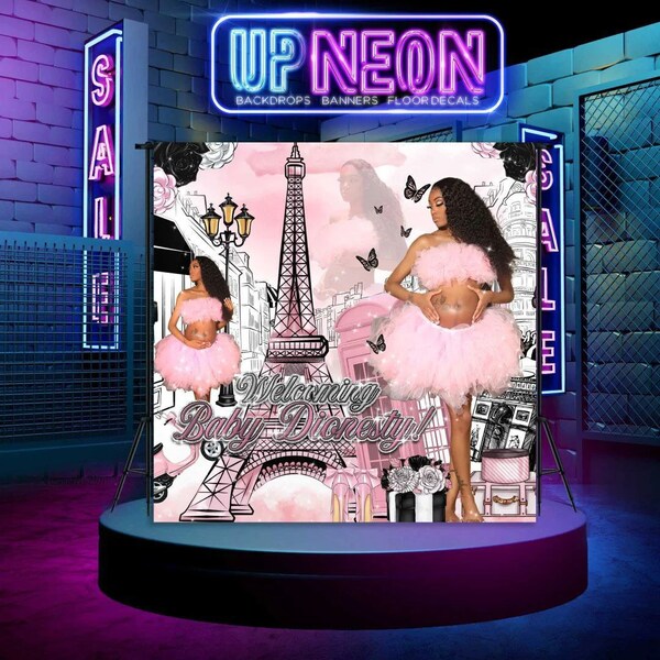 French Backdrop - Etsy