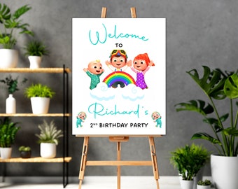 Cocomelon Welcome Sign - Etsy