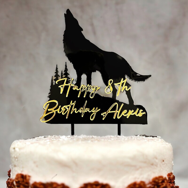 Wolf Cake - Etsy