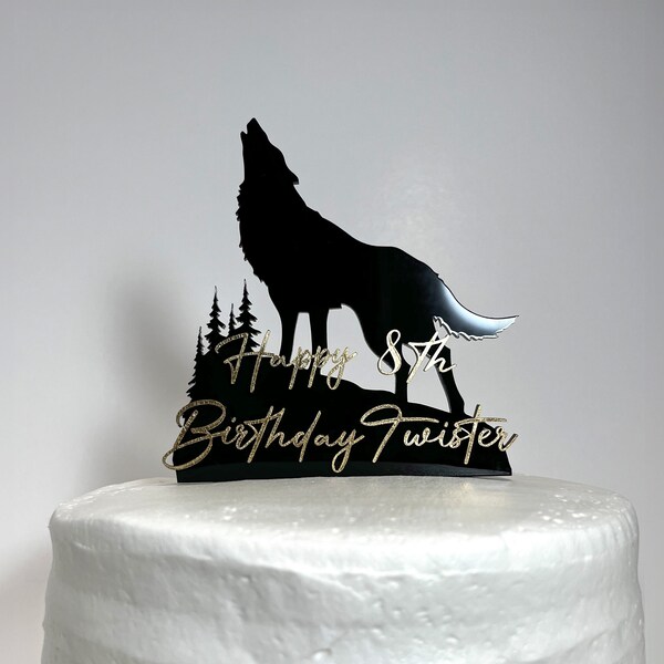 Wolf Cake - Etsy