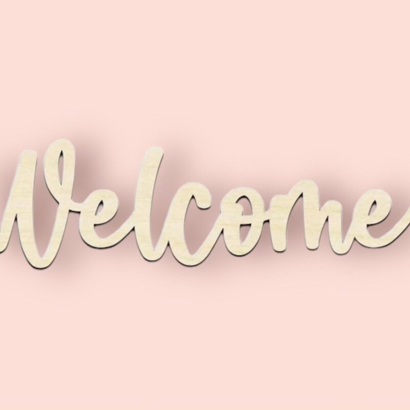 Welcome Letters - Etsy