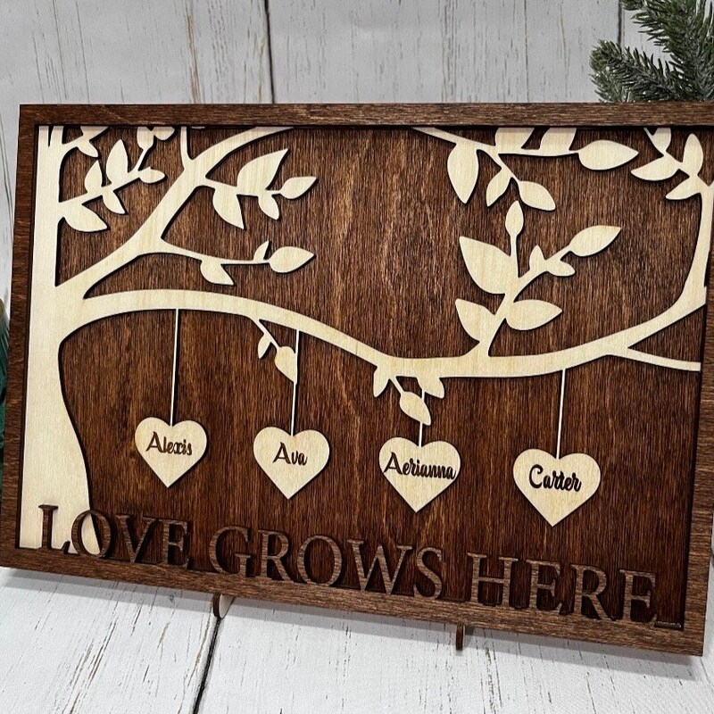 Family Tree Sign - Etsy