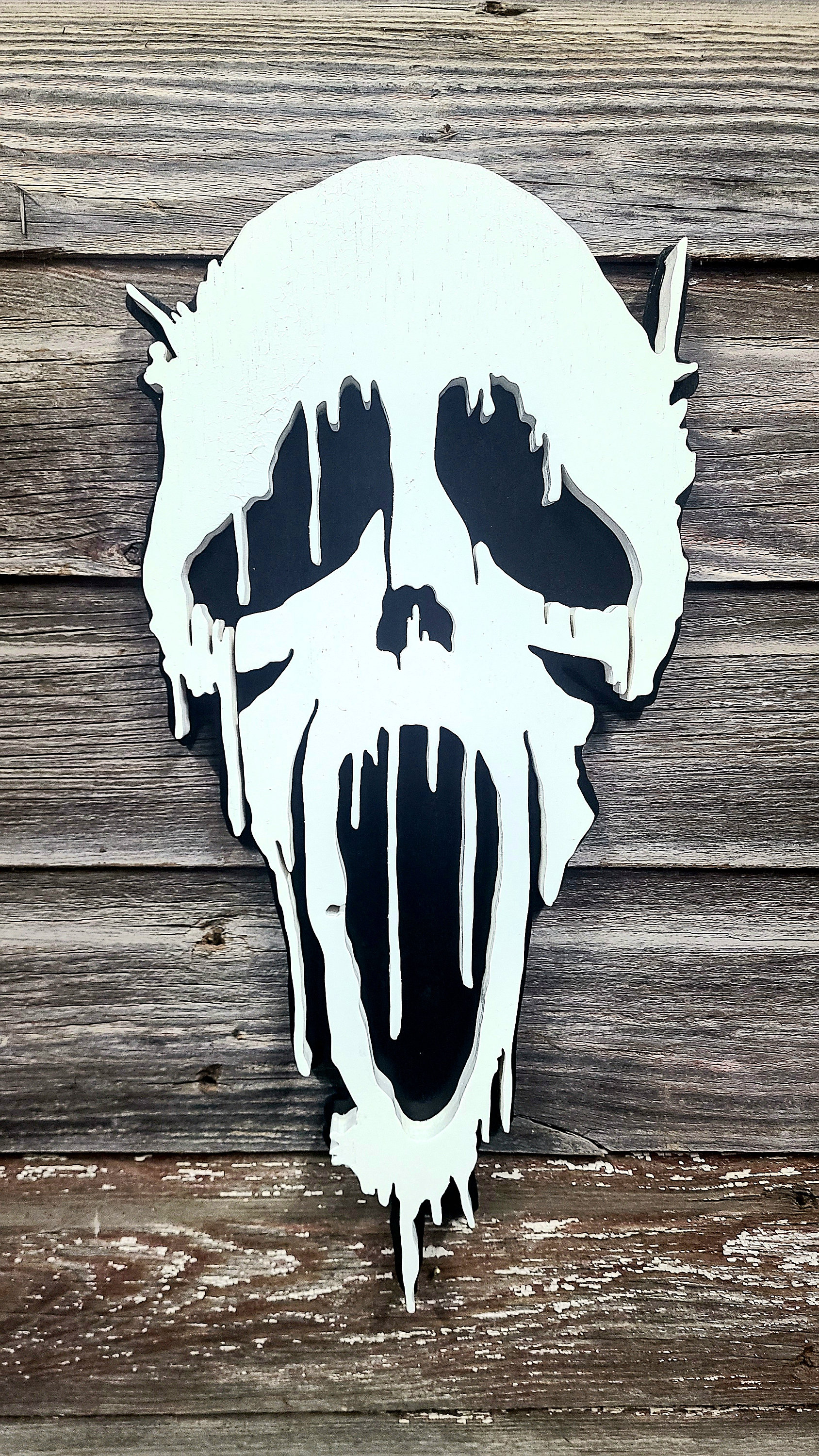 Ghostface Scream Horror Wooden Decor - Etsy