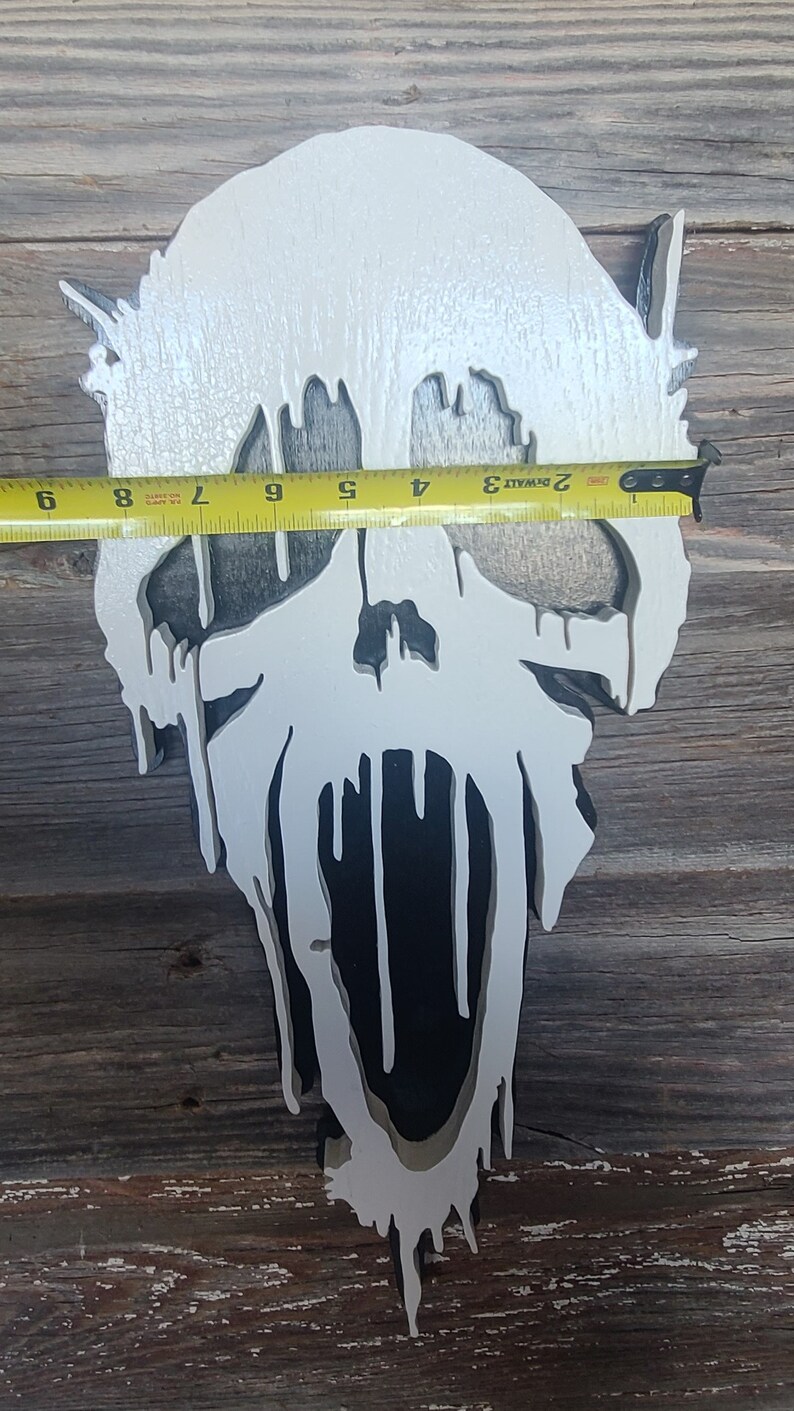 Ghostface Scream Horror Wooden Decor - Etsy