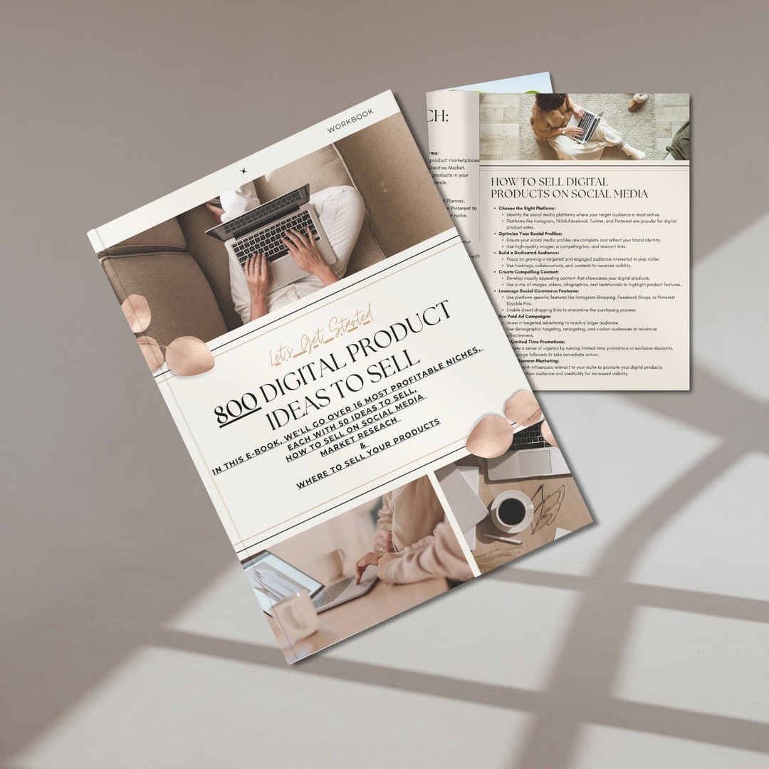 800 Digital Products Ideas That Sell for Passive Income Etsy Digital ...