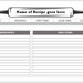 Printable Recipe Card Download and Print Recipe Card - Rolling Pin - Etsy