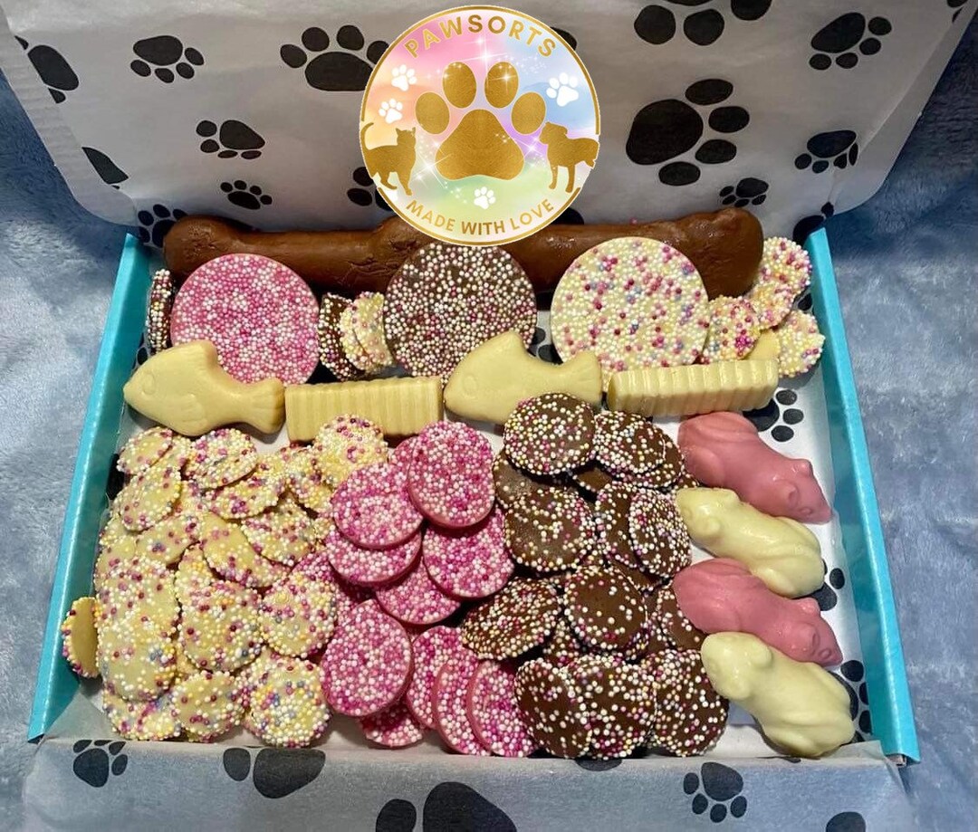 Large Pick and Mix Dog Chocolate Box - Etsy UK