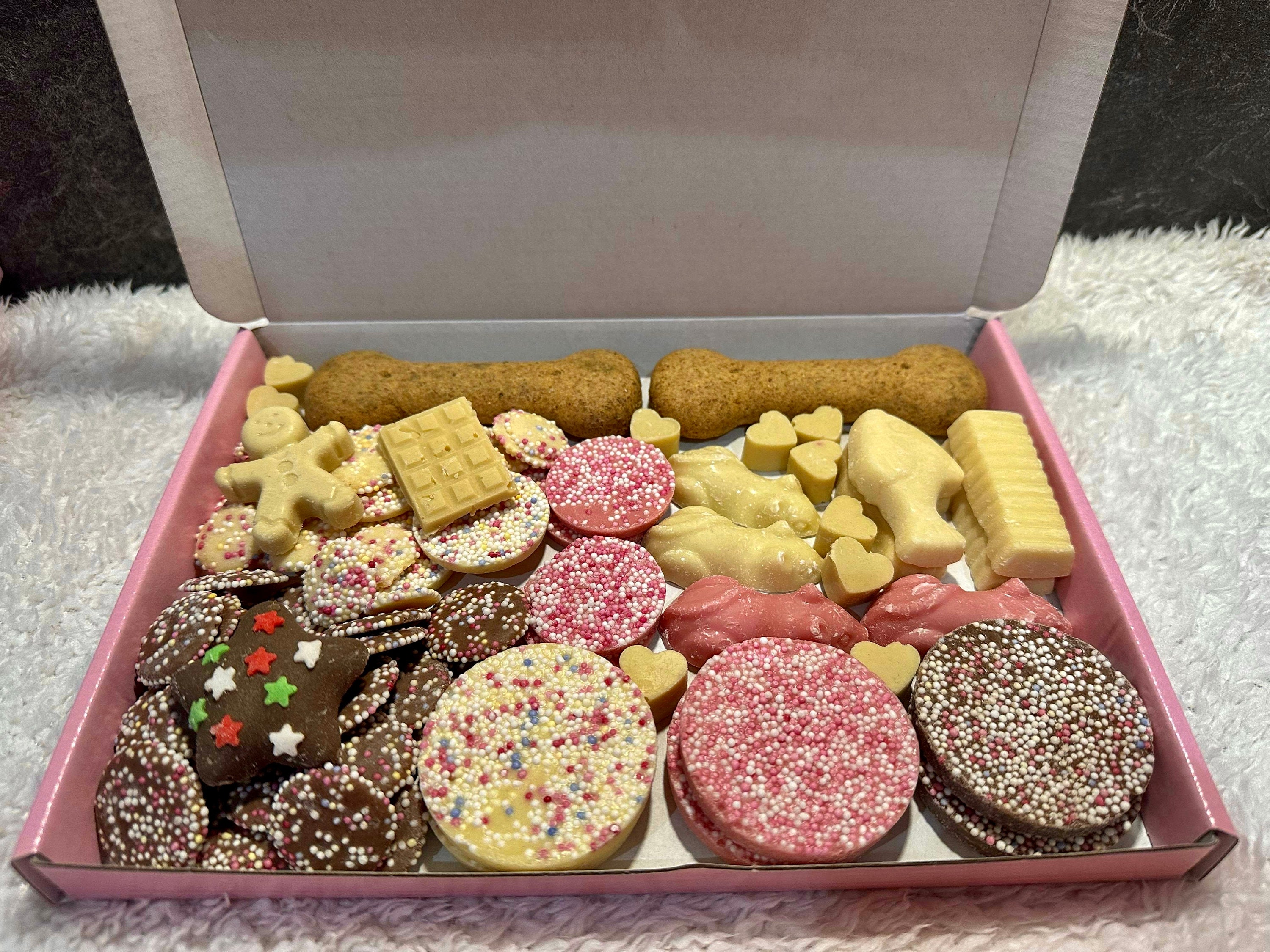 Large Pick and Mix Dog Chocolate Box - Etsy UK