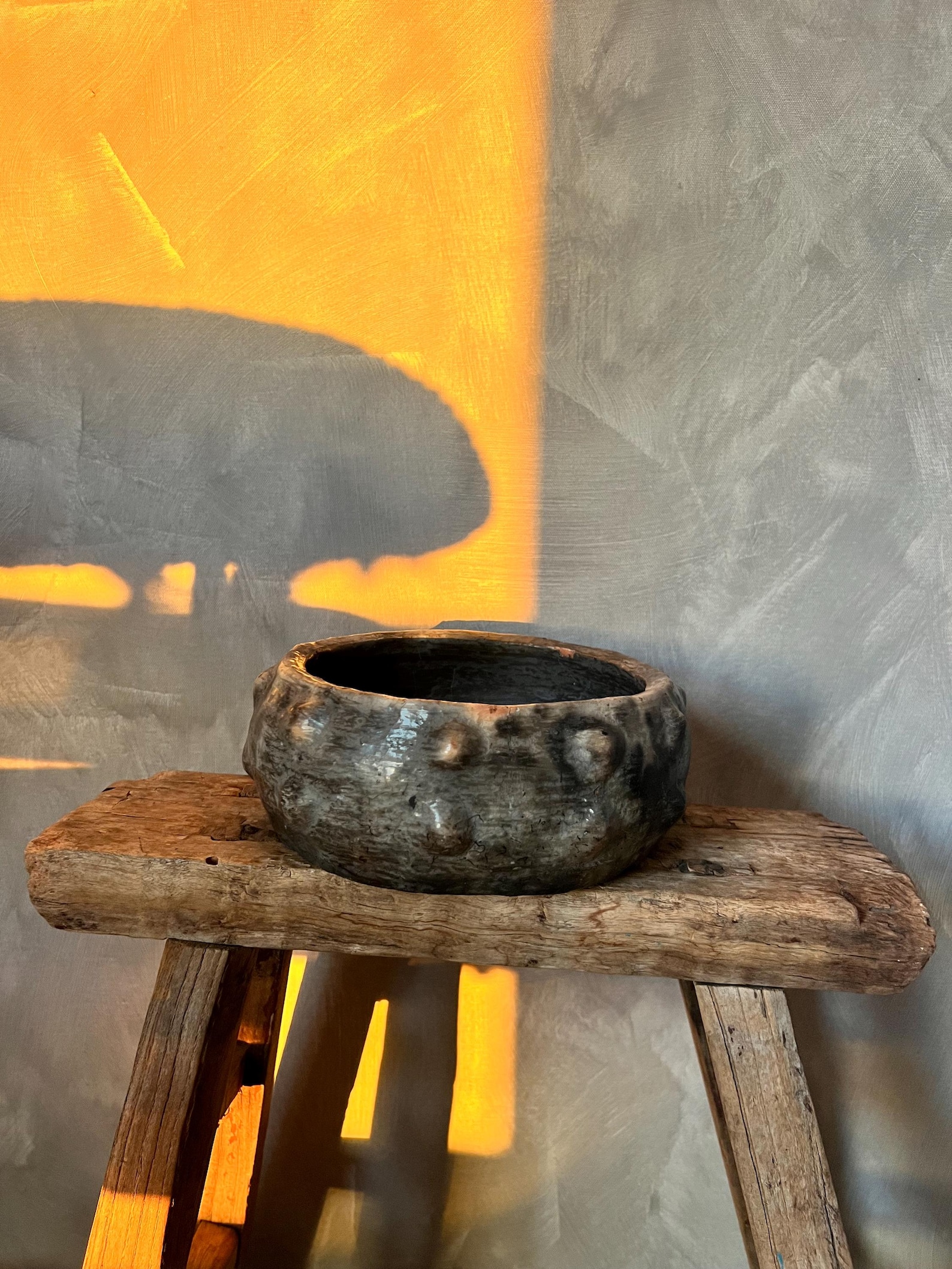 Authentic Sejnane Pottery Bowl - Handcrafted Tunisian Ceramic Art With ...