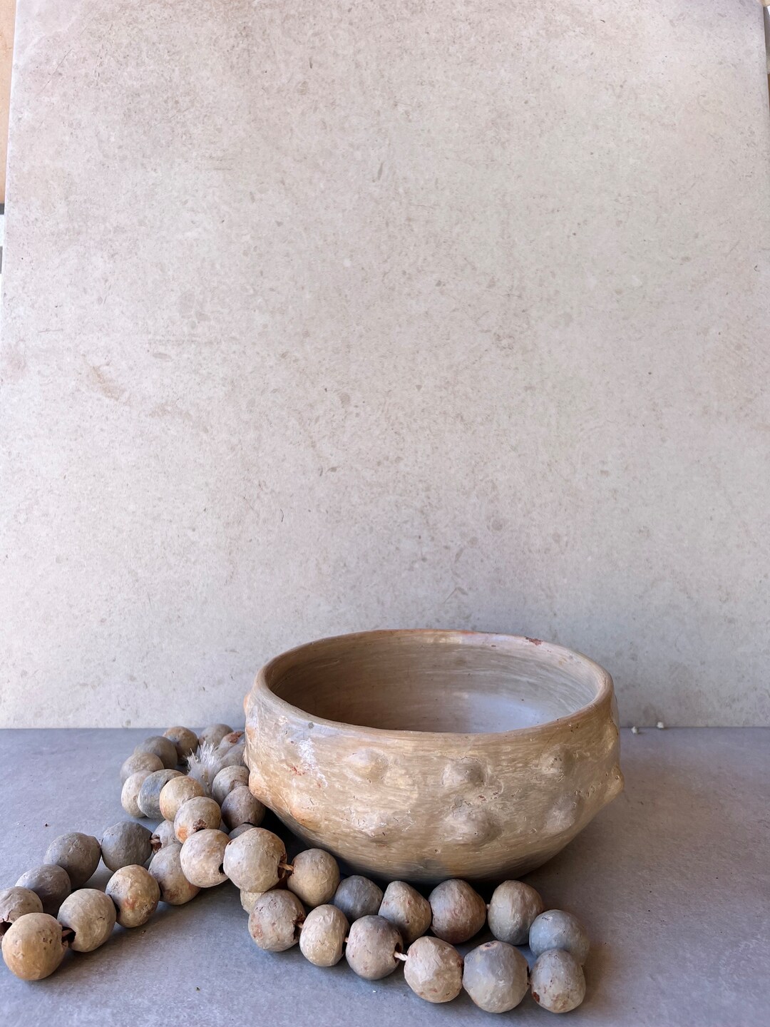 Handmade Natural Clay Bowl, UNESCO REGISTERED Craft From North Africa ...