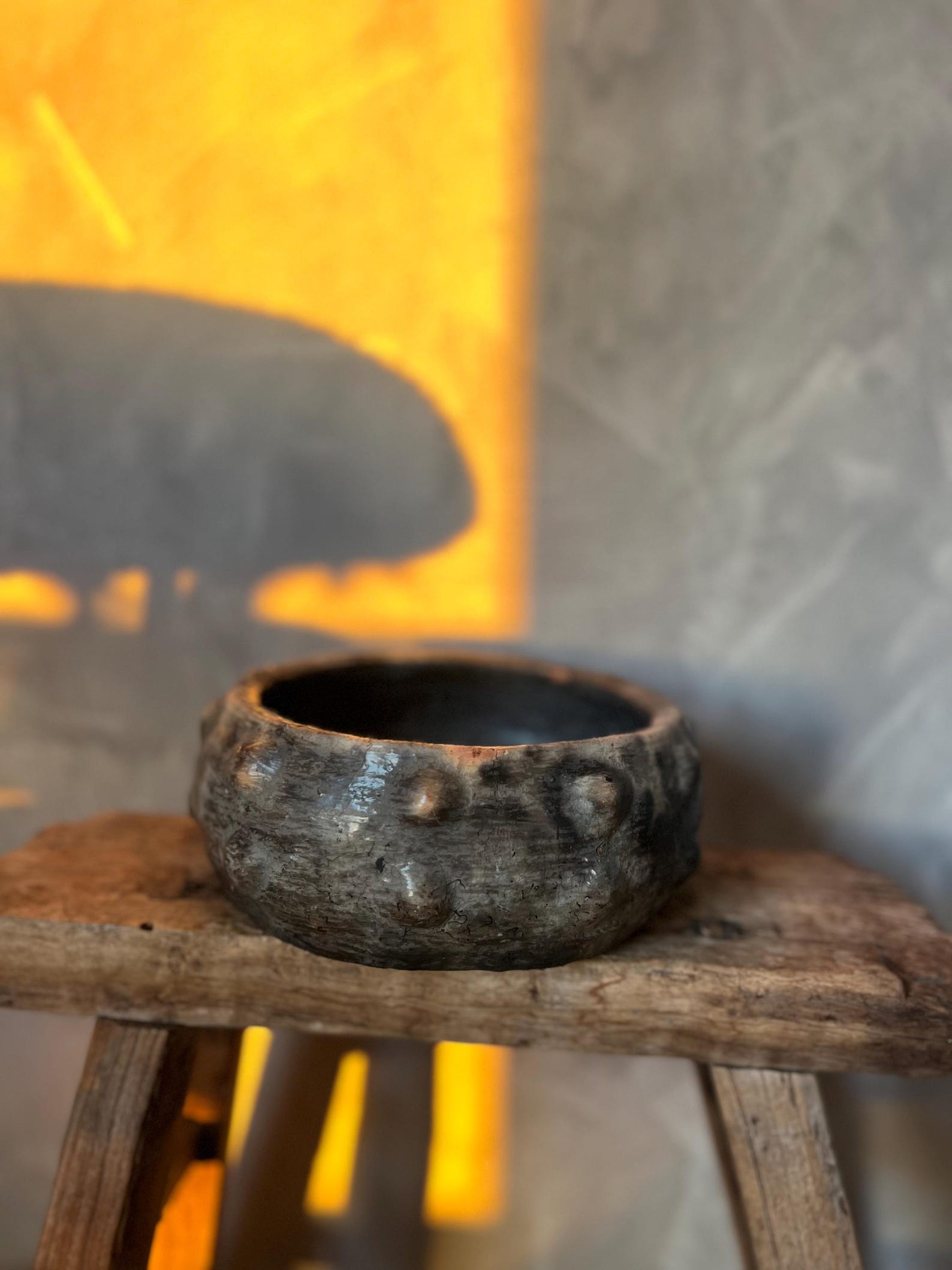 Authentic Sejnane Pottery Bowl - Handcrafted Tunisian Ceramic Art With ...