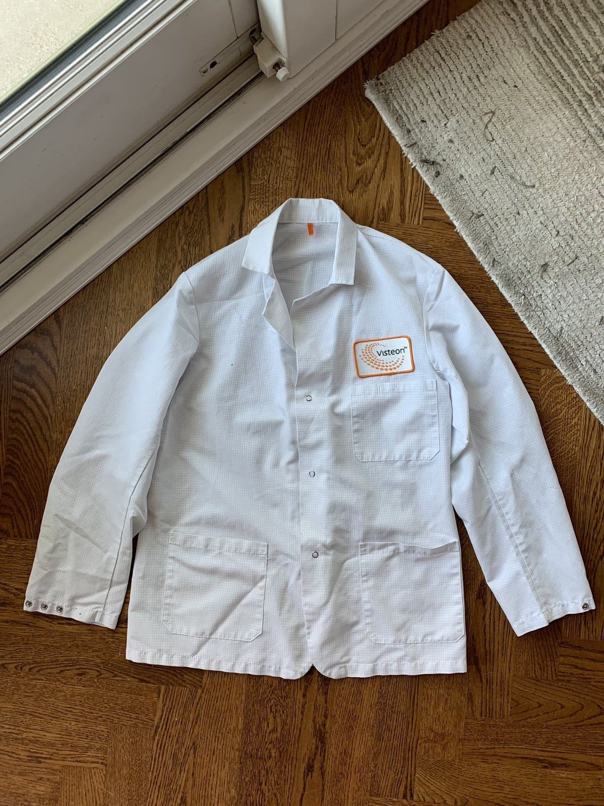 2000s Lab Coat Vintage Auto Chore Work Jacket Laboratory Men Vintage ...