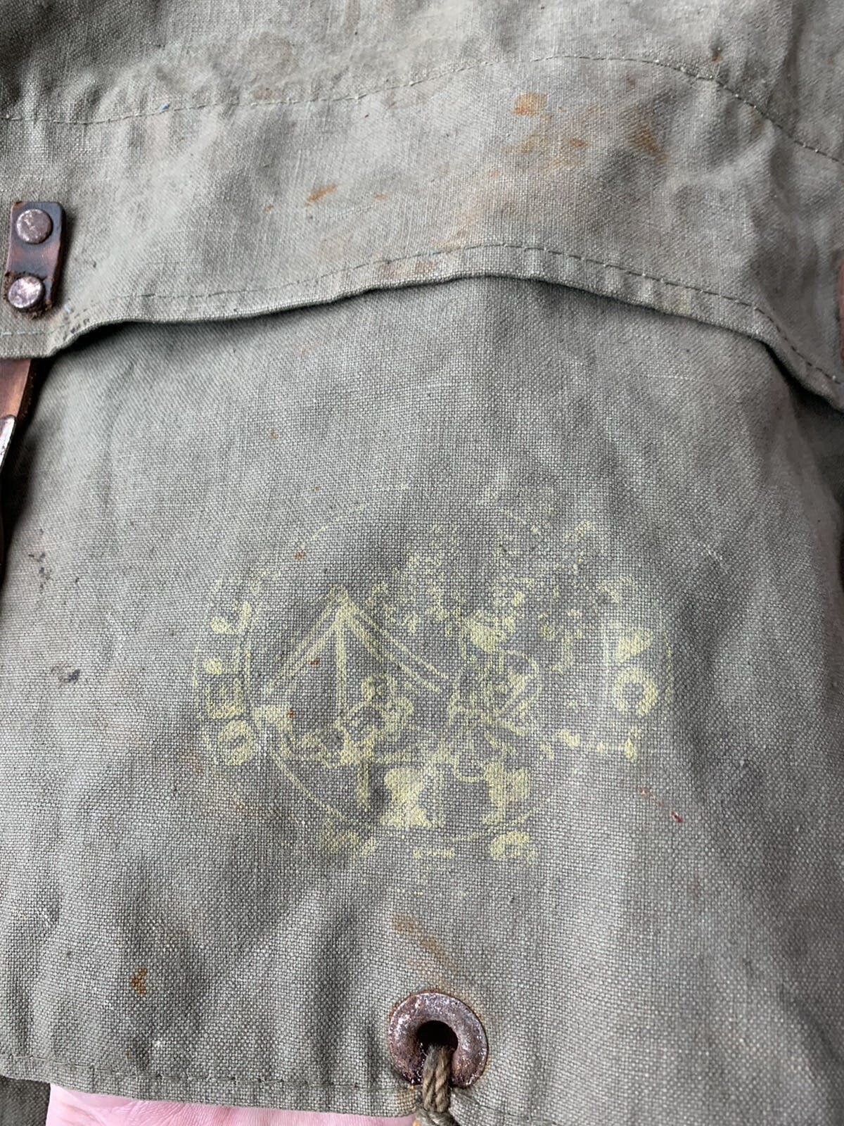 True Vintage Boy Scouts Deluxe Trapper Backpack Bag 60s 50s 1960s 1950s ...
