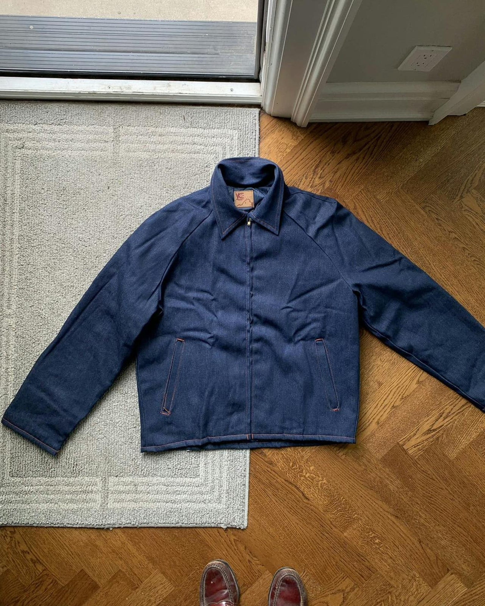 90s Prison Issue Work Jacket Vintage Jail Denim Carhartt Detroit Jacket ...