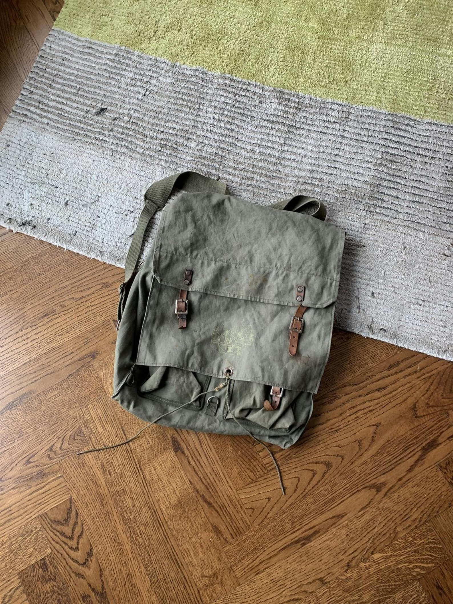 True Vintage Boy Scouts Deluxe Trapper Backpack Bag 60s 50s 1960s 1950s ...