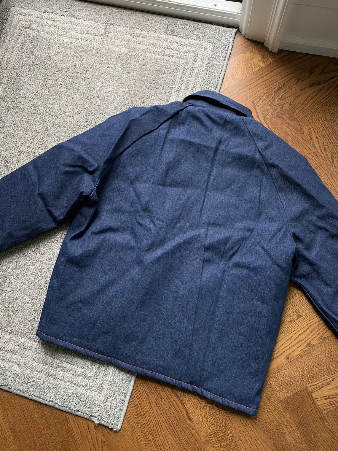 90s Prison Issue Work Jacket Vintage Jail Denim Carhartt Detroit Jacket ...