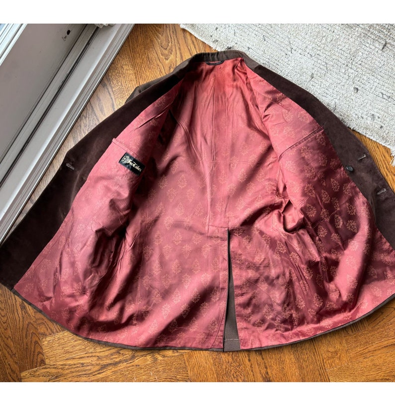 1970s Polyester Two Piece Suit 70s Vintage Blazer & Dress Pants Satin ...