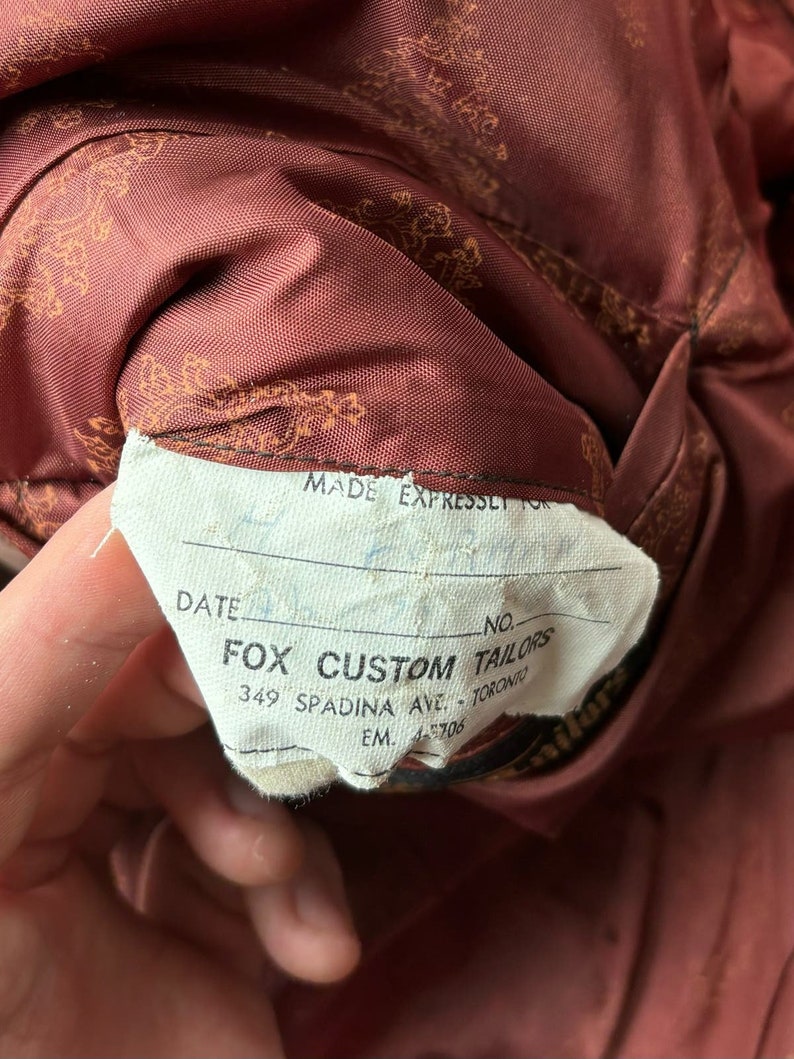 1970s Polyester Two Piece Suit 70s Vintage Blazer & Dress Pants Satin ...