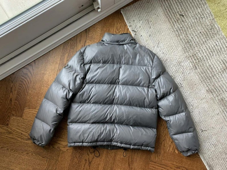 Fred Perry Down Puffer Jacket Vintage Feather Winter Coat Mens Medium ...