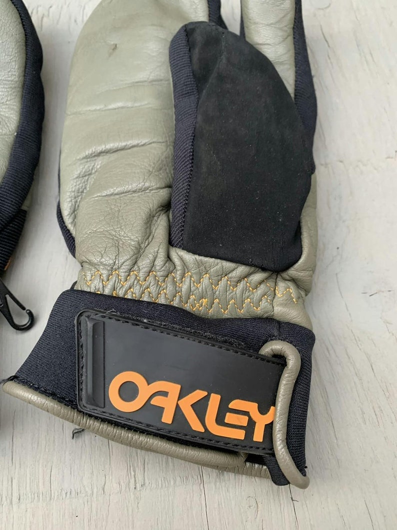 Vintage Oakley Mittens Tabi Trigger Mitt Winter Software 90s 1990s ...