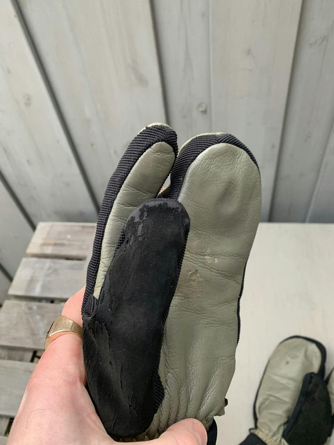 Vintage Oakley Mittens Tabi Trigger Mitt Winter Software 90s 1990s ...