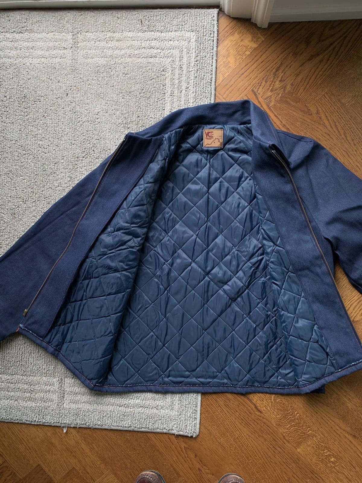 90s Prison Issue Work Jacket Vintage Jail Denim Carhartt Detroit Jacket ...