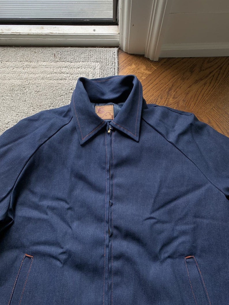 90s Prison Issue Work Jacket Vintage Jail Denim Carhartt Detroit Jacket ...