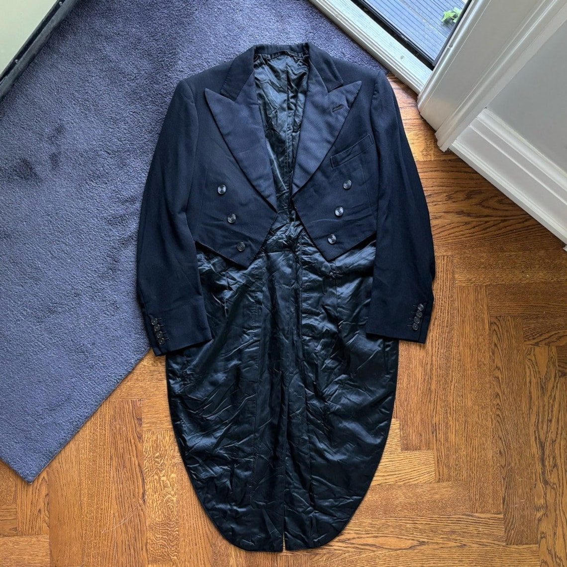 1930s Tailcoat Savoy Taylors Guild Edwardian Overcoat True Vintage ...