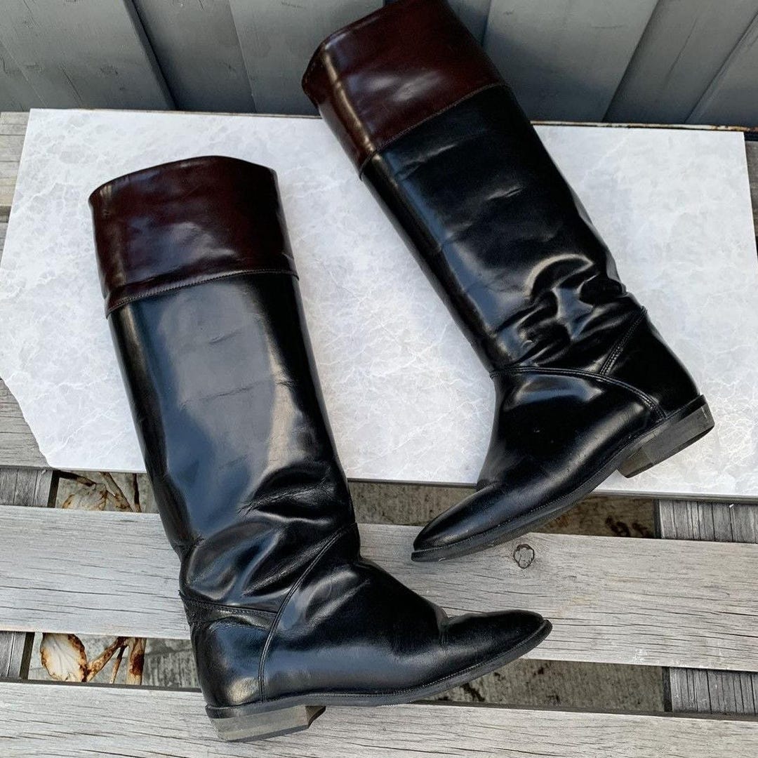 1980s Vintage Riding Boots Size 36 1970s Frye Campus Tall Boots Womens ...