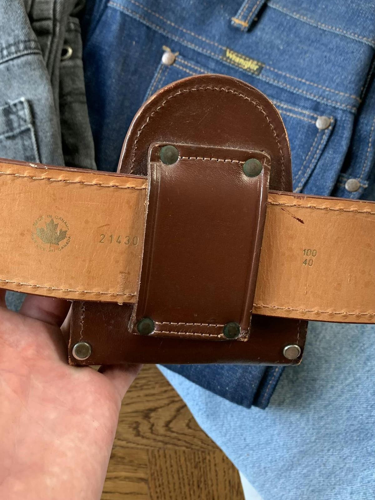 Vintage RCMP Gun & Ammo Utility Belt Heavy Duty Police Armour Royal ...