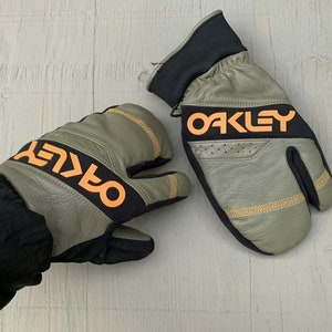 Vintage Oakley Mittens Tabi Trigger Mitt Winter Software 90s 1990s ...