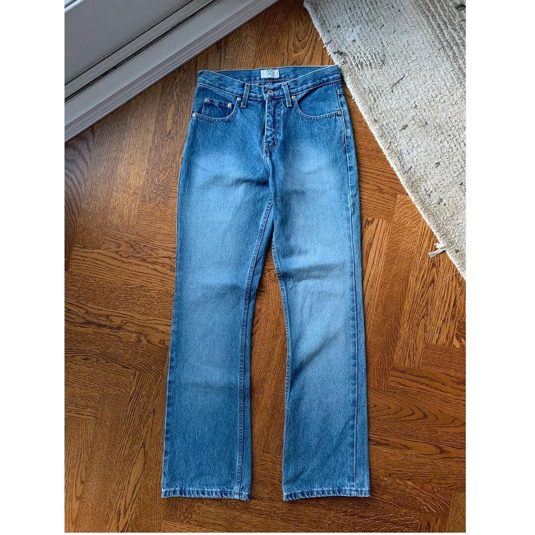 1990s Vintage 725 Originals Jeans 90s Vintage Flared Blue Jeans Y2K ...