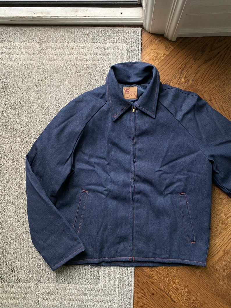 90s Prison Issue Work Jacket Vintage Jail Denim Carhartt Detroit Jacket ...