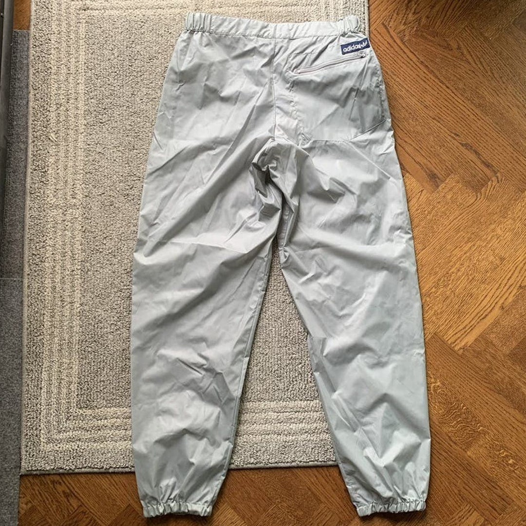 1980s Adidas Track Pants 80s Vintage Nylon Running Jogging Vintage ...