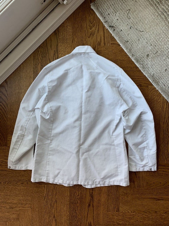 2000s Lab Coat Vintage Auto Chore Work Jacket Laborat… - Gem