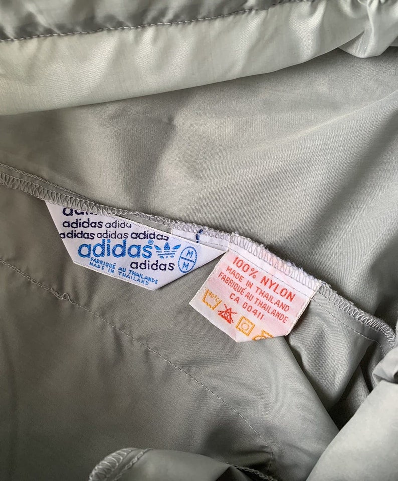 1980s Adidas Track Pants 80s Vintage Nylon Running Jogging Vintage ...
