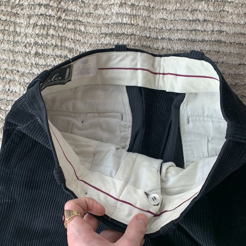 Vintage Corduroy Pants 1990s Vintage Corduroy Trousers Gala Slacks ...