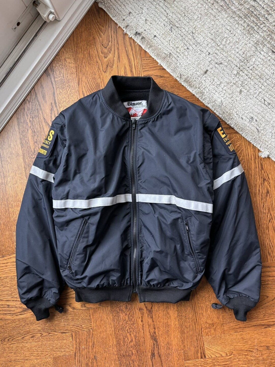 1980s Toronto EMS Service Modular Jacket Vest Safety Police Uniform ...