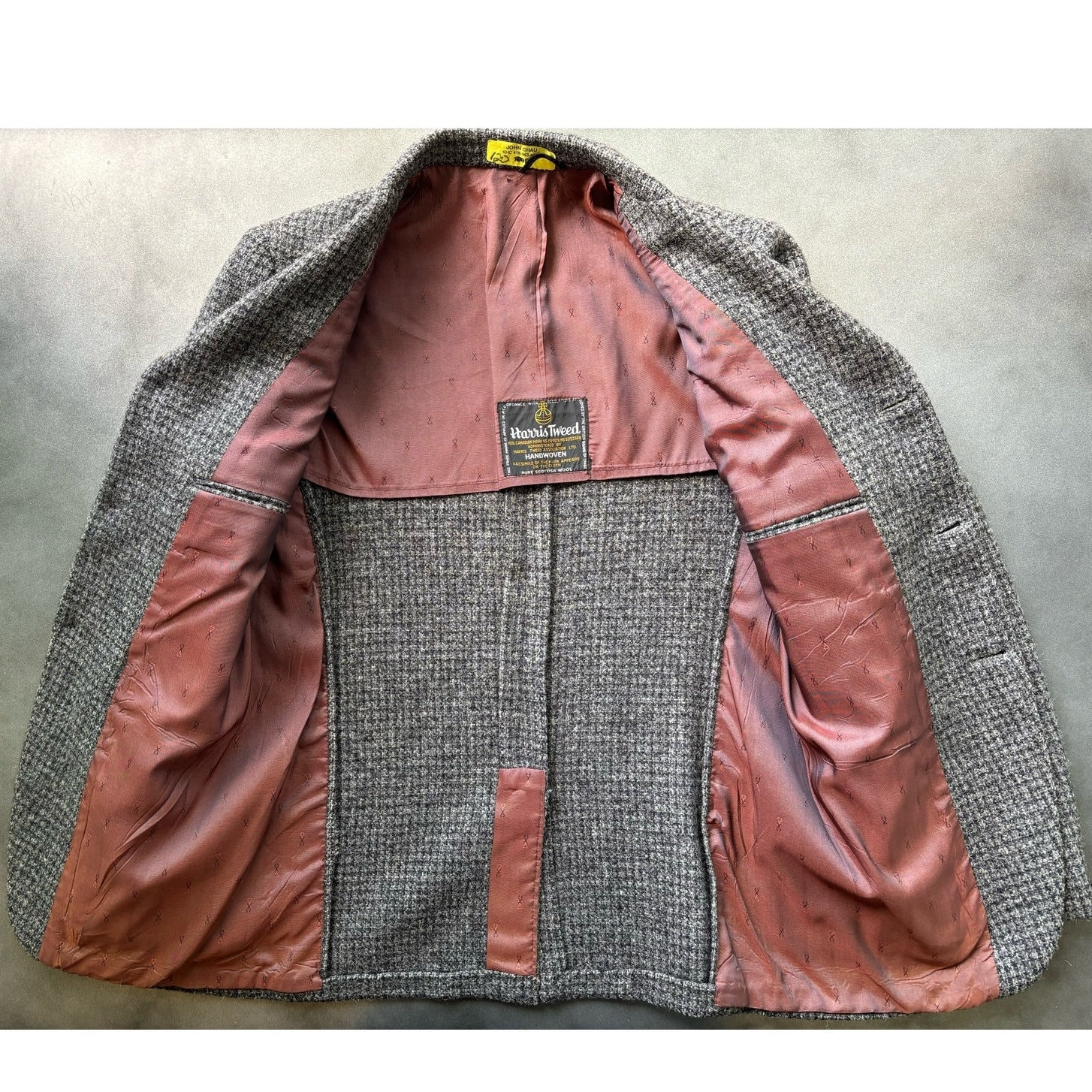 Vintage Harris Tweed Sports Coat Vintage Wool Blazer 3 Button Vintage ...