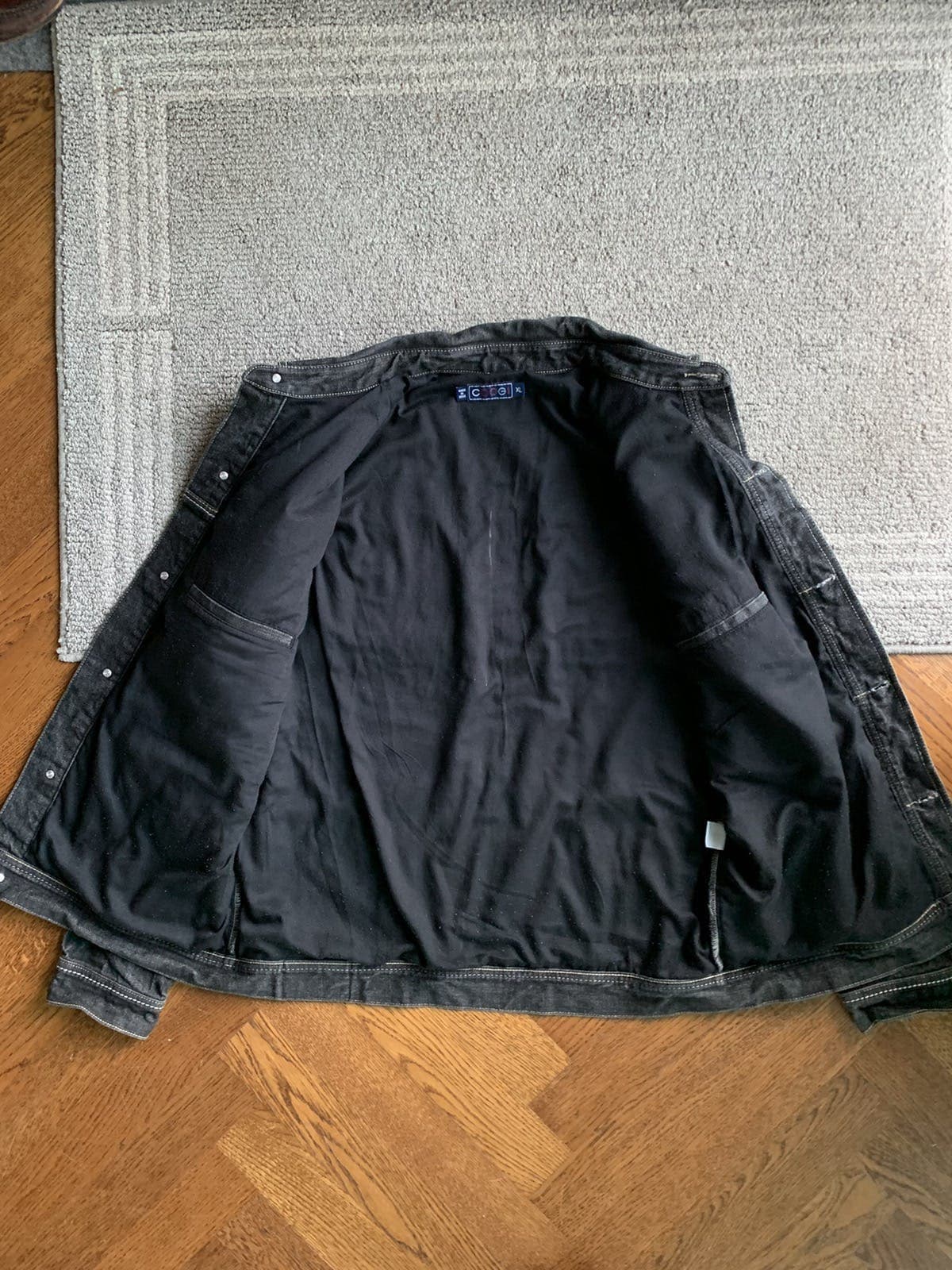 Vintage Coogi Denim Jacket 90s Y2K Faded Wash Rap Trucker XL 1990s ...