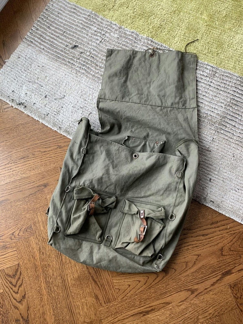 True Vintage Boy Scouts Deluxe Trapper Backpack Bag 60s 50s 1960s 1950s ...