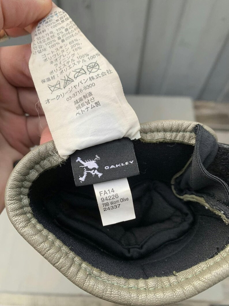 Vintage Oakley Mittens Tabi Trigger Mitt Winter Software 90s 1990s ...