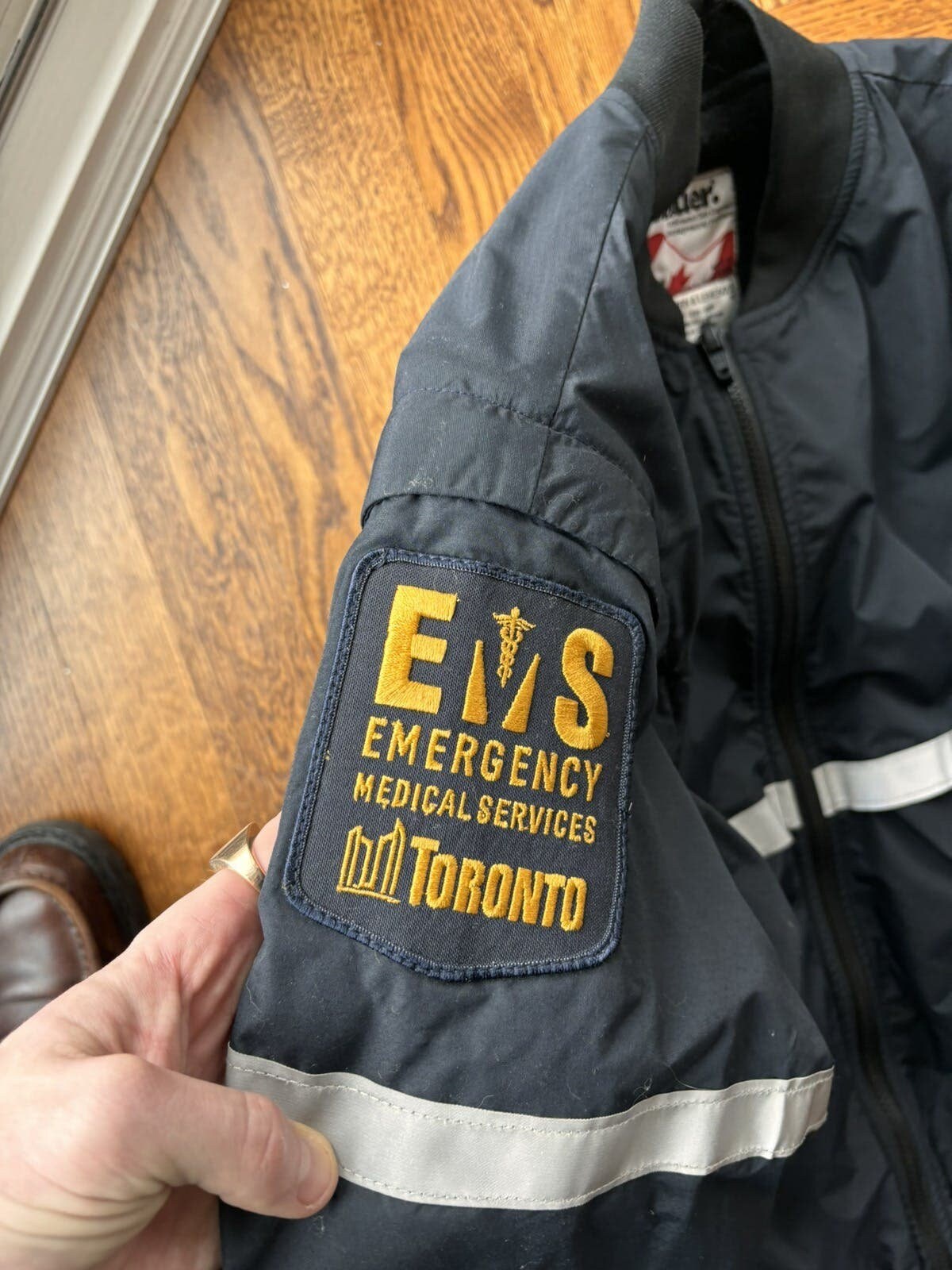 1980s Toronto EMS Service Modular Jacket Vest Safety Police Uniform ...